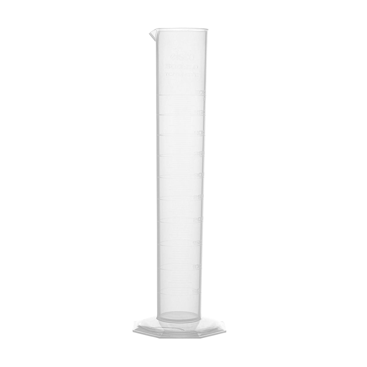 Cylinder Measuring Graduated-Octagonal base, cap. 500ml, Class B,Polyp ...