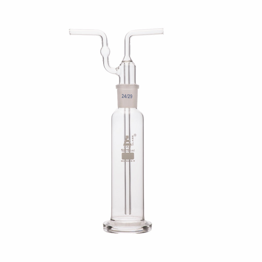 Bottle Gas Washing-Dreschel's with interchangeable joint head B24, mad ...